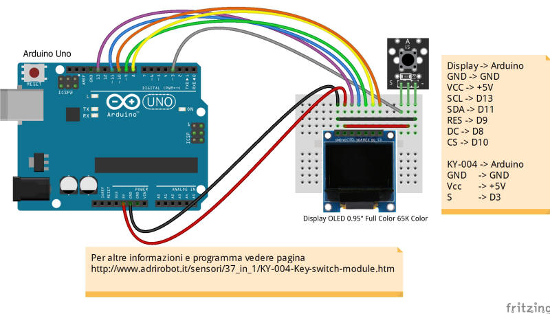 KY-004 Key switch module